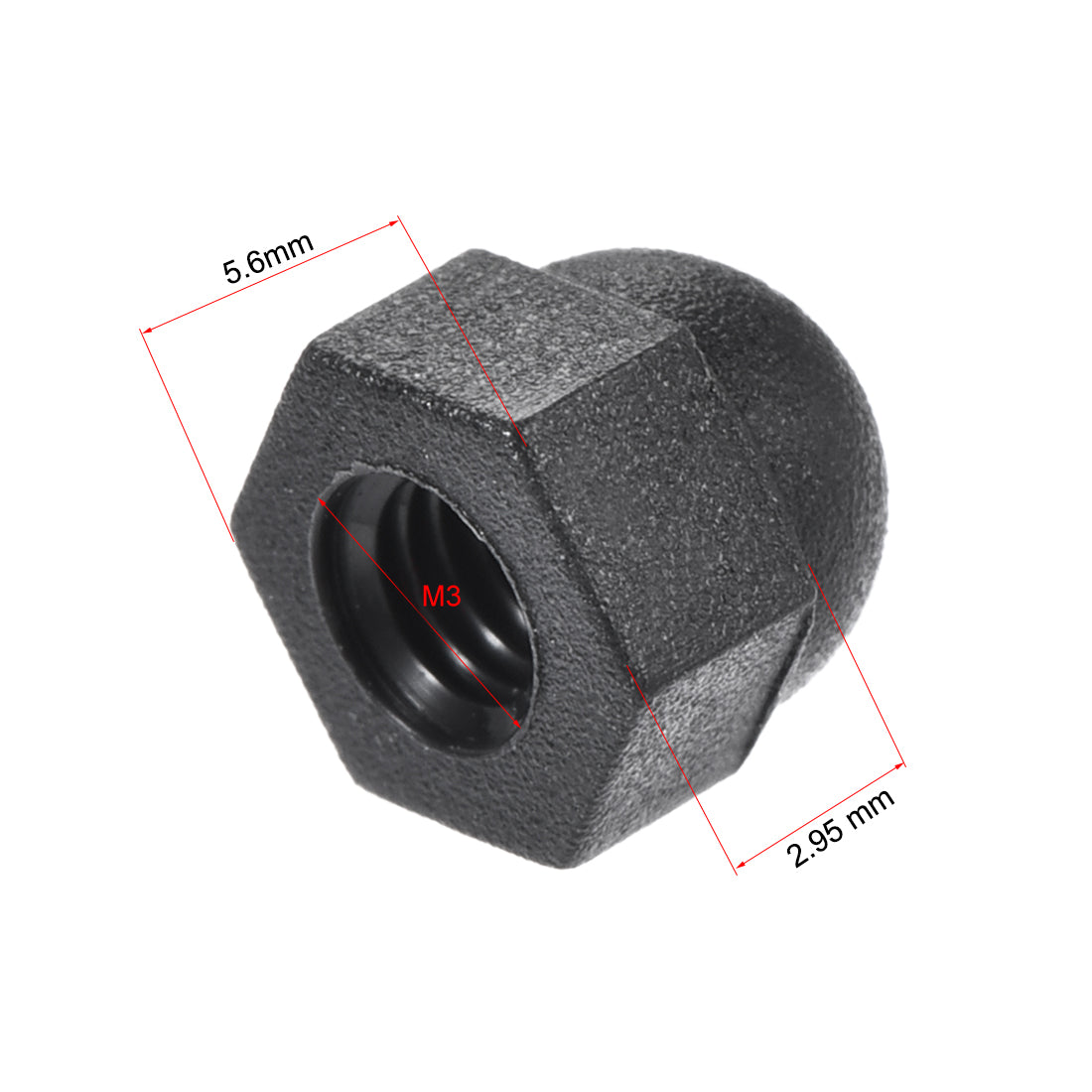 Bolt Nut Caps Inner Threaded Protection Cover | Harfington