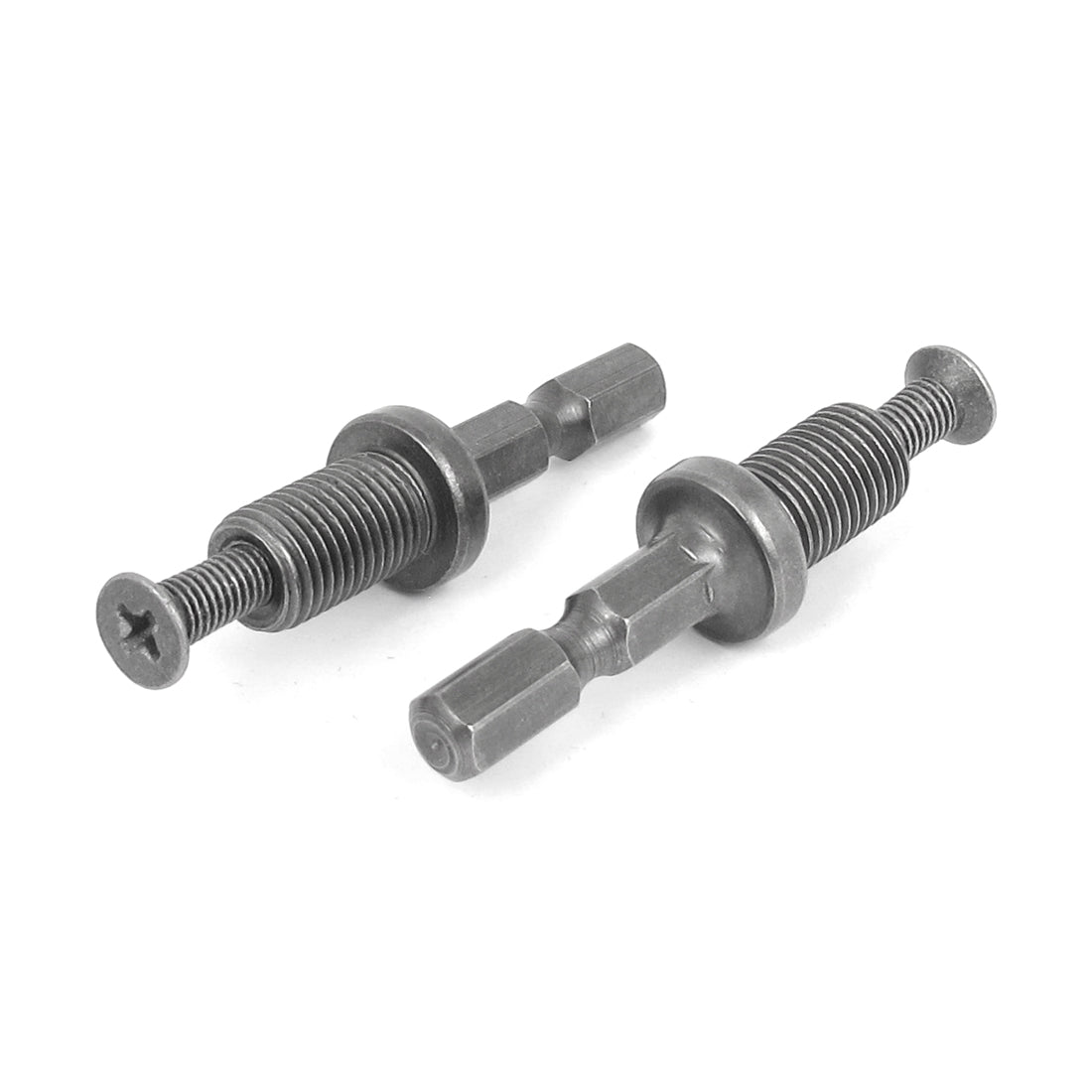 Uxcell 2pcs 9mm Male Thread Hex Shaped Shank Adapter Connector for ...