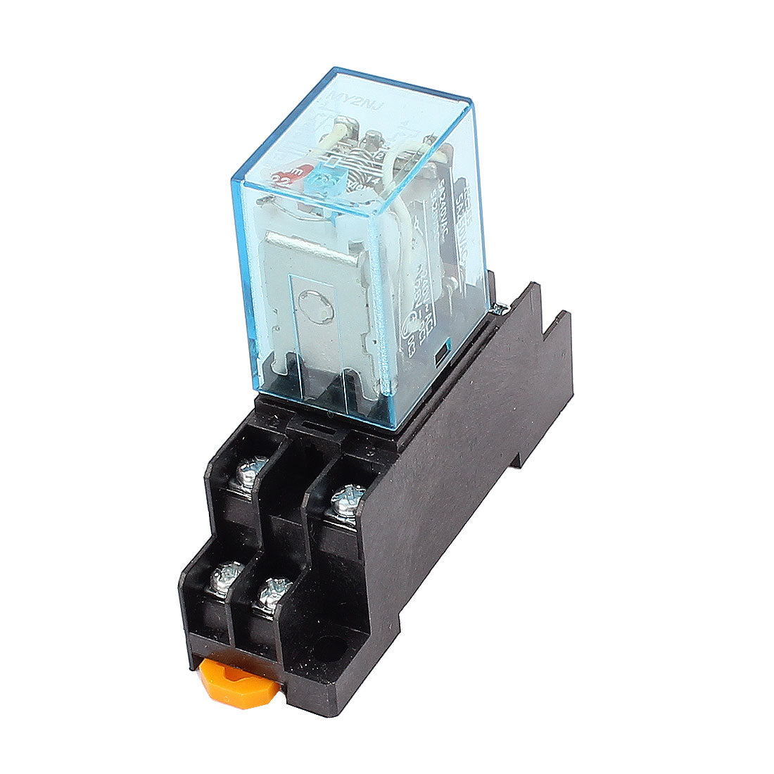 Uxcell MY2NJ AC 6V Coil 8Pin DPDT Electromagnetic Power Relay w Socket ...