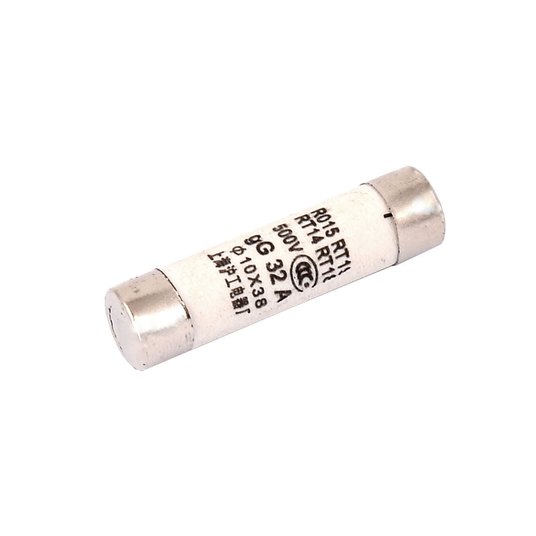 Uxcell RO15 RT18 RT14 RT19 Ceramic Cylindrical Tube Fuse 32A 500V ...