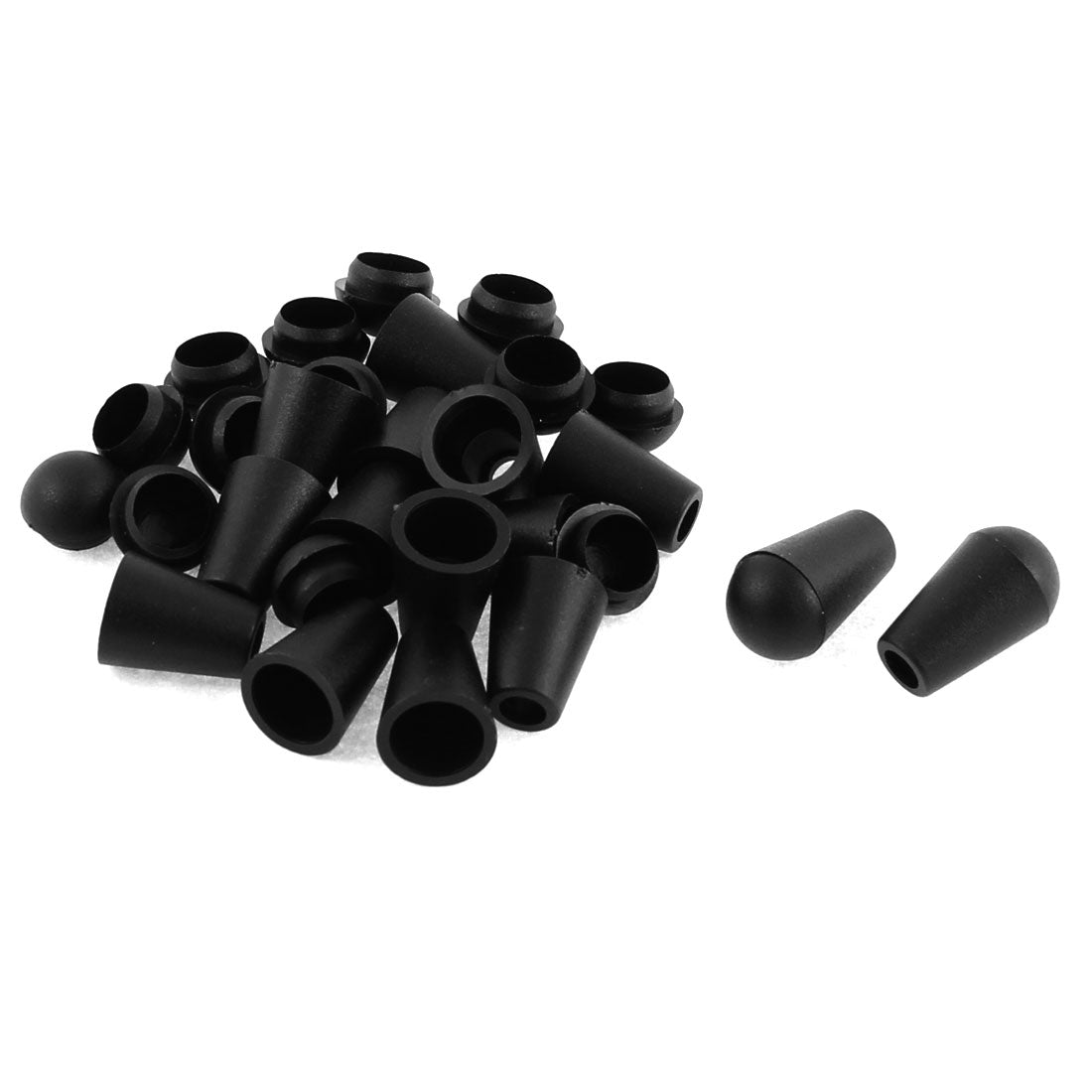 Uxcell Adjustable Black Detachable Cap Design Plastic Lanyard Locking ...