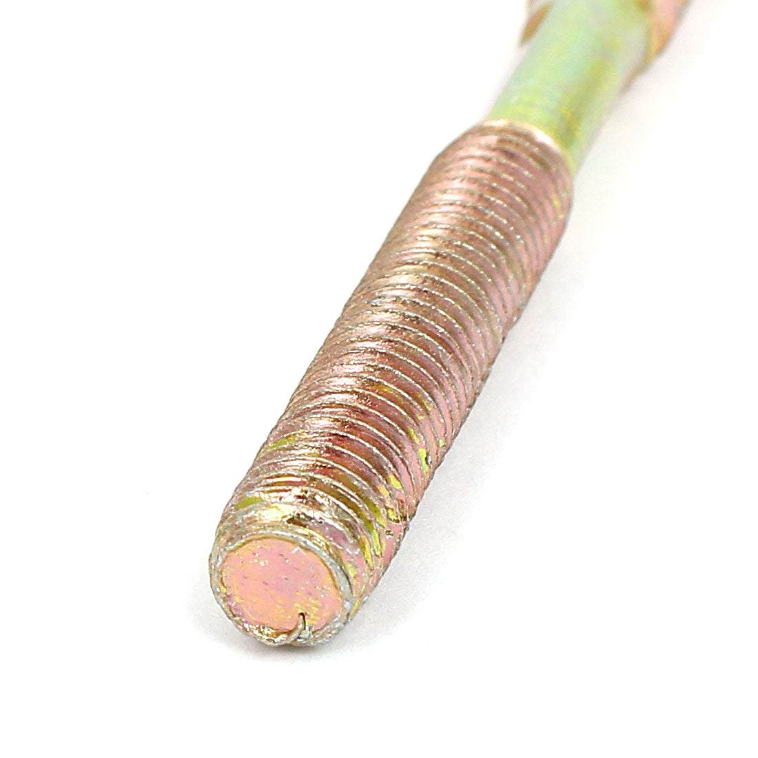 Uxcell M8 x 100mm Double End Threaded Machine Self Tapping Wood Screw ...