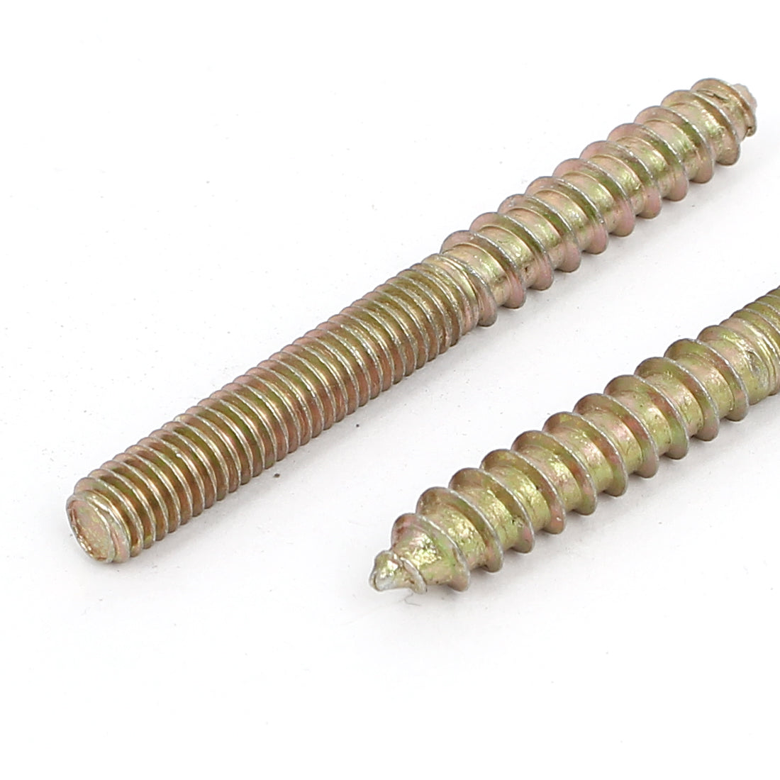 Uxcell M6 x 59mm Double Ended Threaded Self Tapping Wood Screw Rod Bar ...
