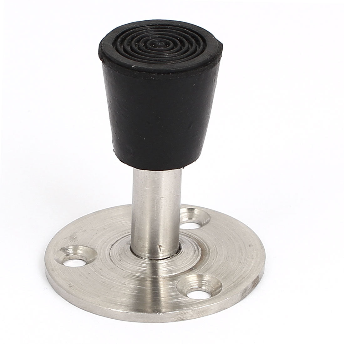 Uxcell Home Office Stainless Steel Round Base Floor Mounted Door Stop ...