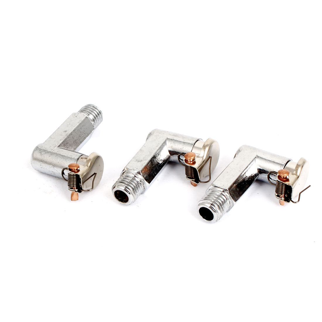 Uxcell Replacement 8mm Male Thread L Type Metal Spring Cap Oil Grease ...