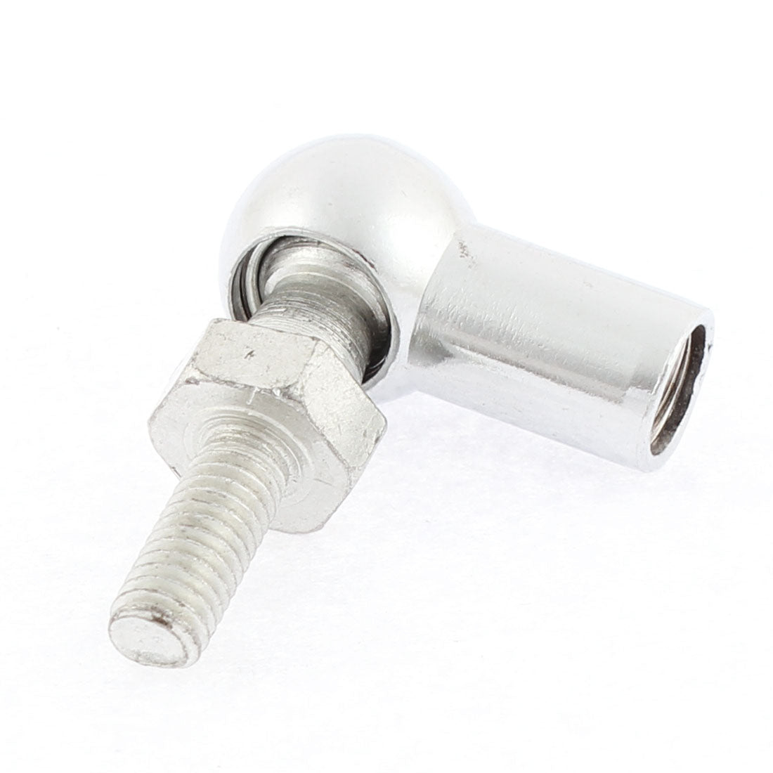 Uxcell M6 Male M8 Female Thread L Shape Ball Joint Rod End Bearing ...