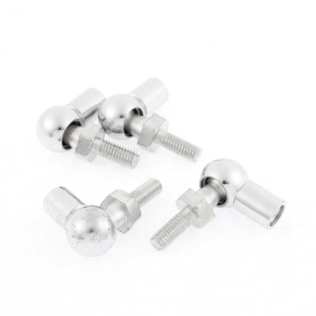 Uxcell Electrical Machinery 6mm Male Female Thread L Shaped Ball Joint ...