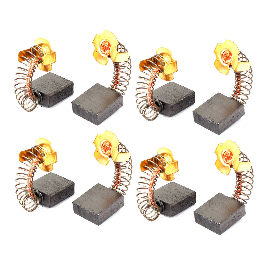 Uxcell 8 Pcs Replacement Motor Carbon Brushes 18mm x 17mm x 7mm for ...