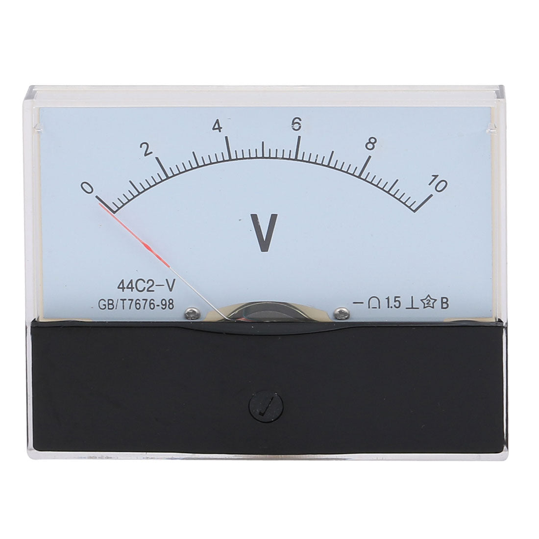 Uxcell DC 0-10V Class 1.5 Analog Volt Voltage Panel Meter Voltmeter ...
