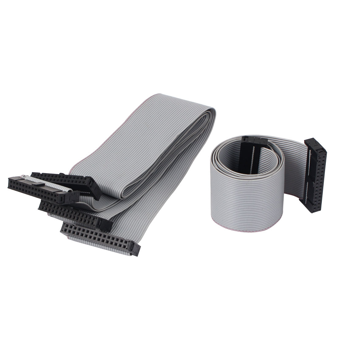 Uxcell 3pcs 2.54mm 30-Pin Female to Female IDE PATA Extension Flat ...