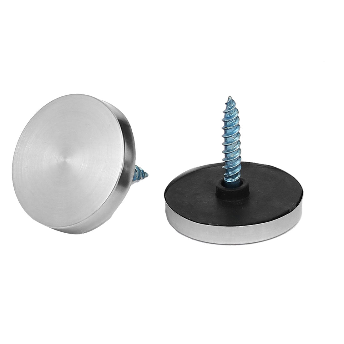 Uxcell Glass Table 304 Stainless Steel Mirror Screws Cap Cover Nails ...