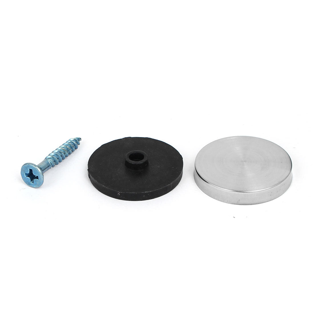 Uxcell Glass Table 304 Stainless Steel Mirror Screws Cap Cover Nails ...
