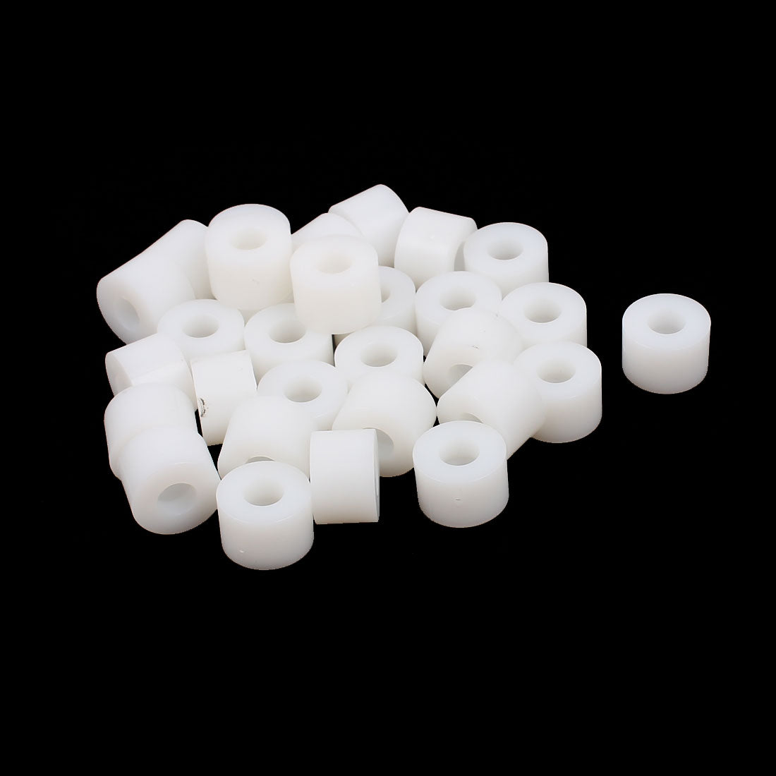 Uxcell Round Plastic Insulation Column Standoff Support Spacer Tube ...