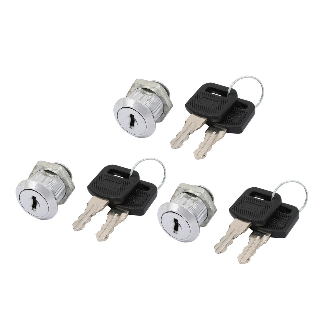 Uxcell 18mm Thread Dia 30mm Height Drawer Door Tool Box Cylinder Cam ...