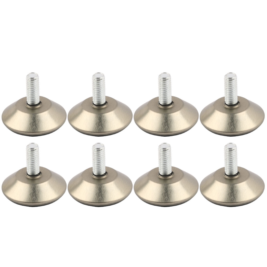 Uxcell M8 x 40mm x 20mm Screw On Adjustable Furniture Glide Leveling ...