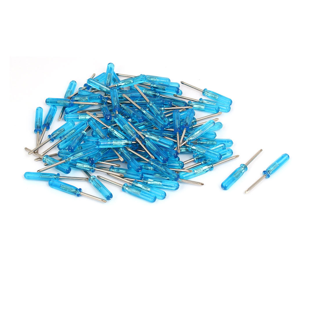 Uxcell 2mm Tip Plastic Handle Phillips Screwdrivers Driver Repairing ...