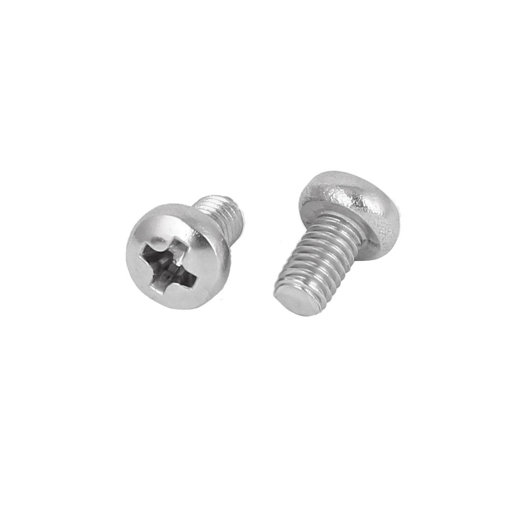 304 Stainless Steel Bolts Uxcell 50 Pcs M2.5 X 8mm Stainless Steel ...