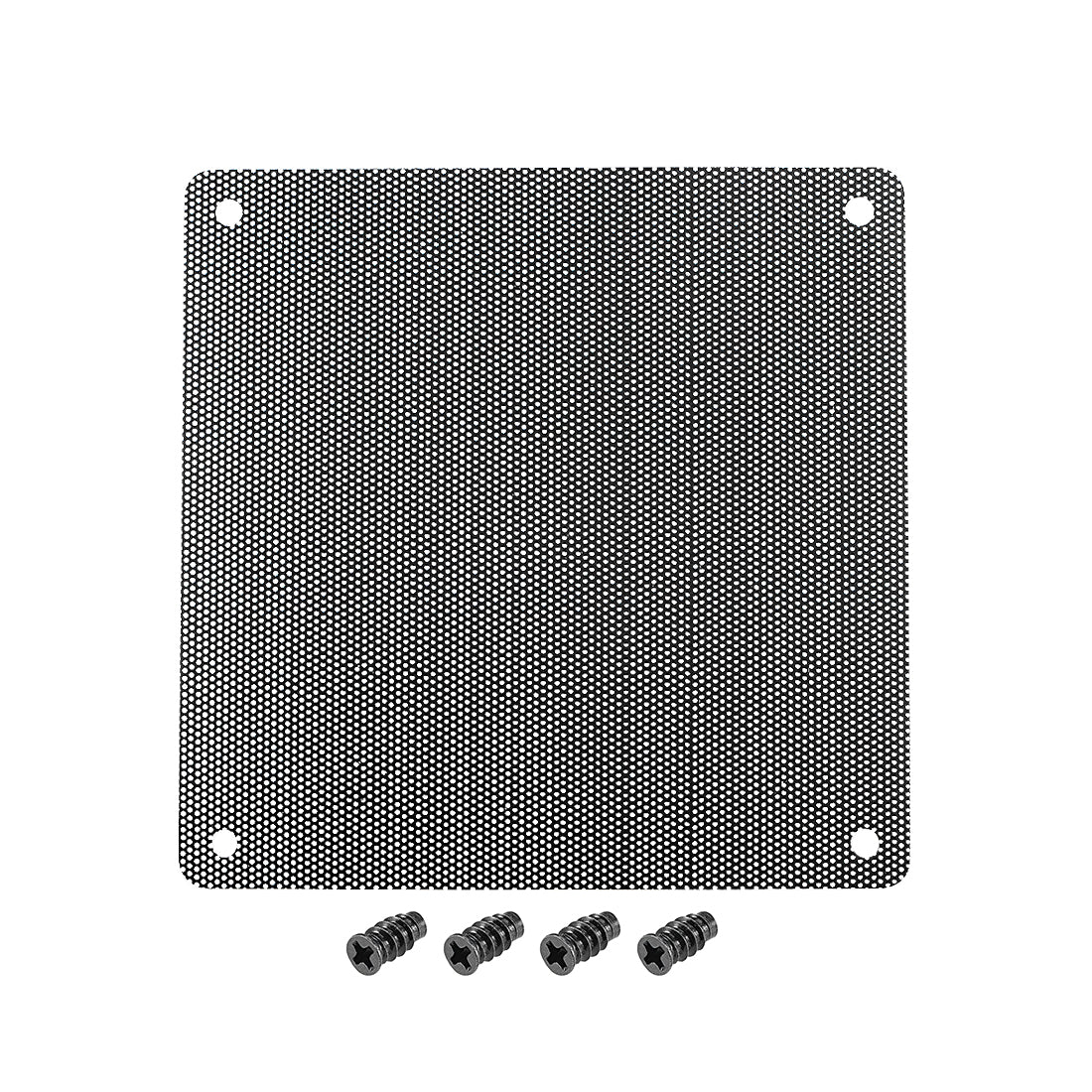 Uxcell 3 Pcs Black PC Fan Dust Screen Plastic Dustproof Computer Case ...