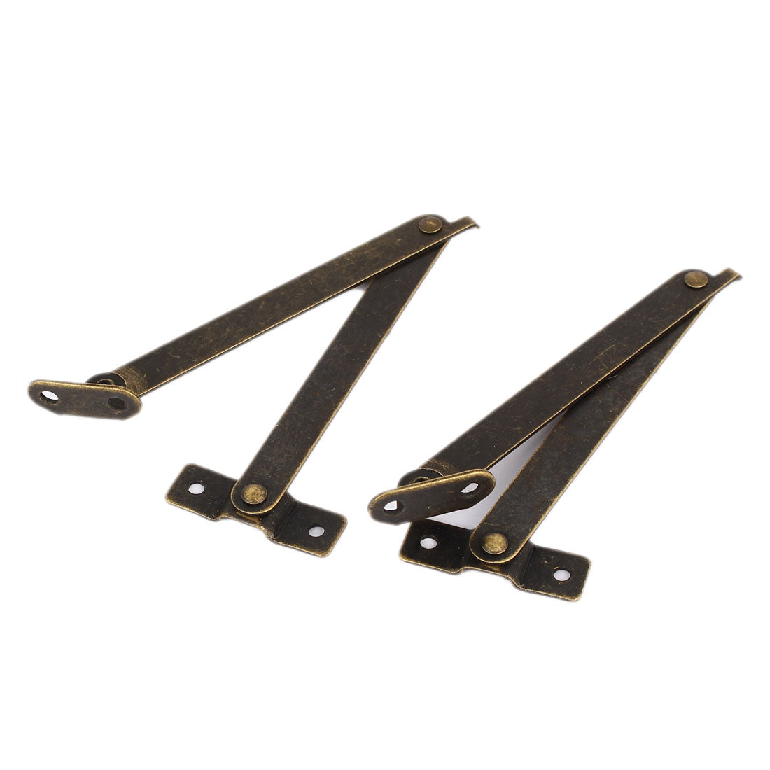 Uxcell Cabinet Cupboard Box Rotatable Folding Lid Support Hinge Stay ...