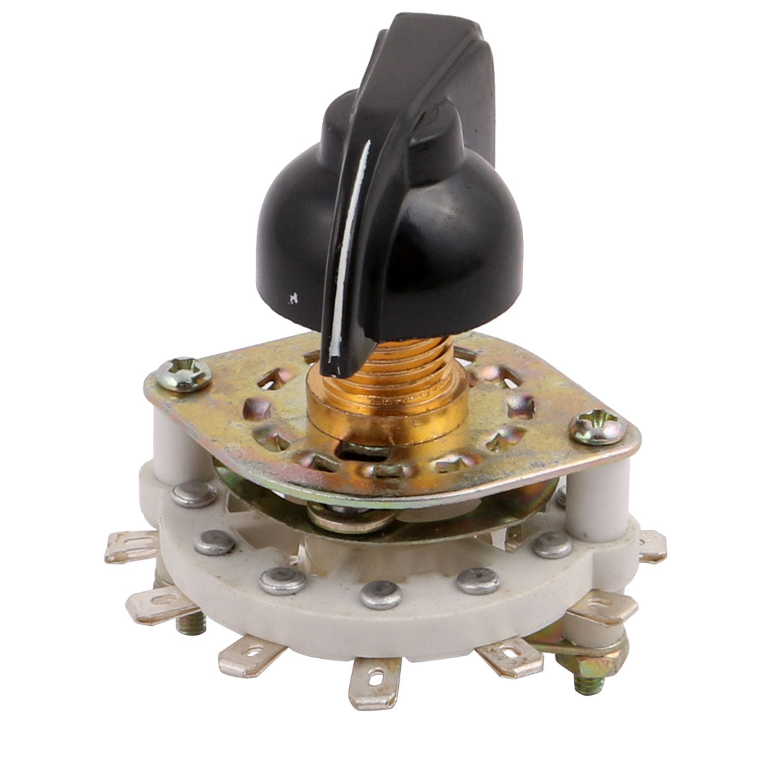 KCZ 1 Pole 6 Position 7 Terminal Band Channel Rotary Switch Selector ...