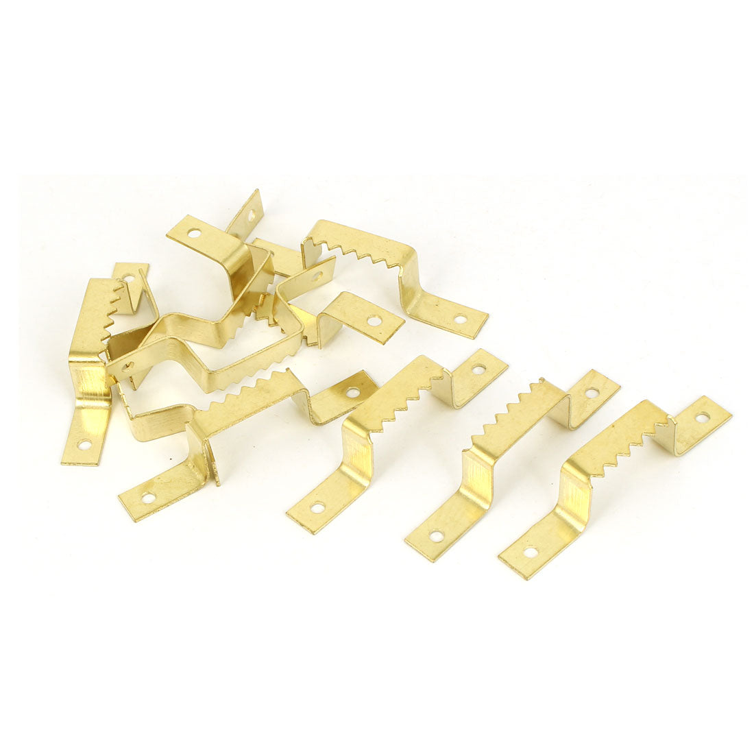 Uxcell 60mm x 8mm Saw Tooth Sawtooth Picture Photo Frame Hooks Hangers ...