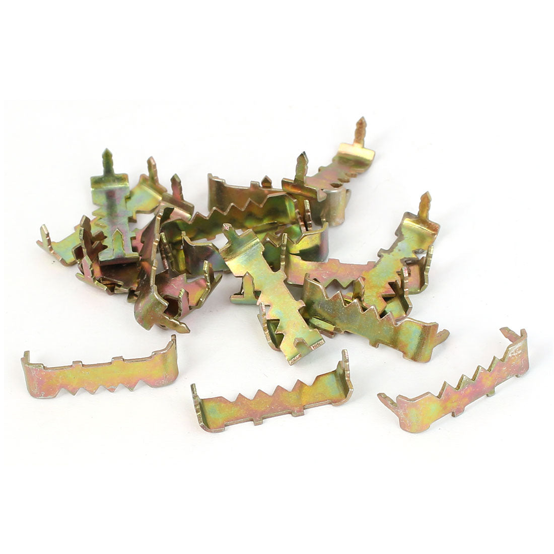 Uxcell 25mm x 7mm x 9mm No Nail Picture Frame Hooks Saw Tooth Sawtooth ...