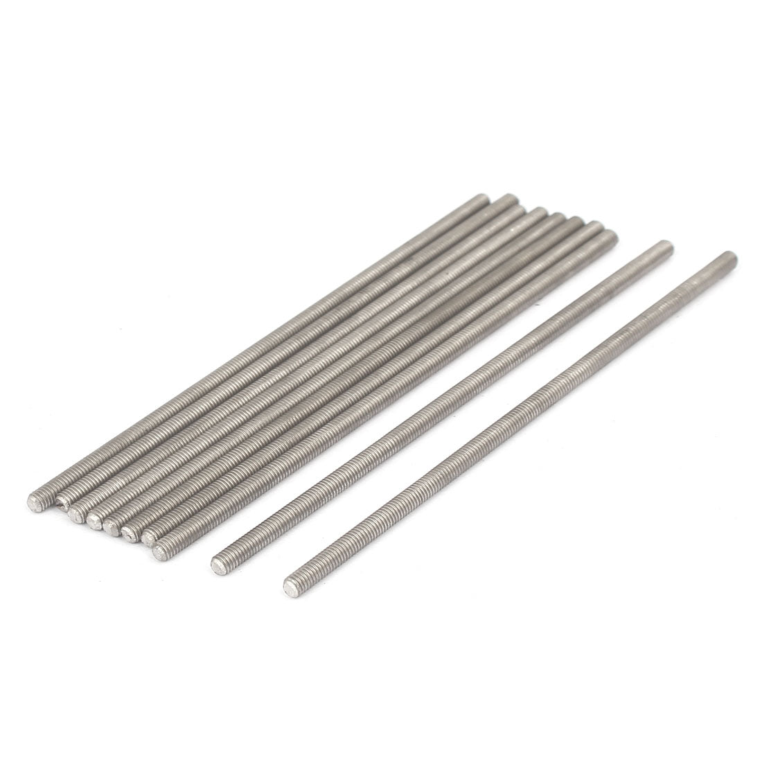 Uxcell M3 x 90mm 0.5mm Pitch 304 Stainless Steel Fully Threaded Rods ...