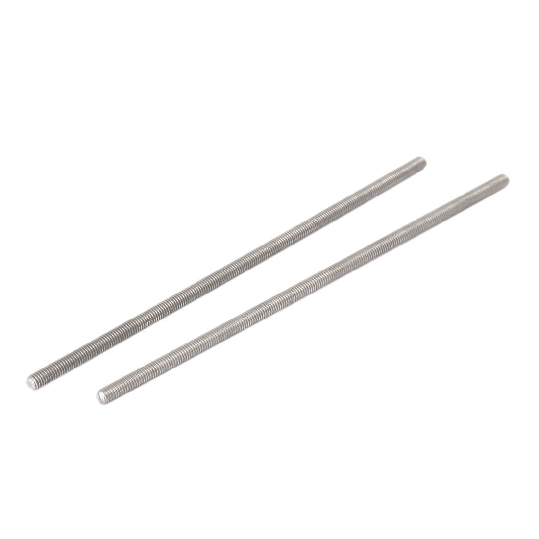Uxcell M3 x 100mm 0.5mm Pitch 304 Stainless Steel Fully Threaded Rods ...