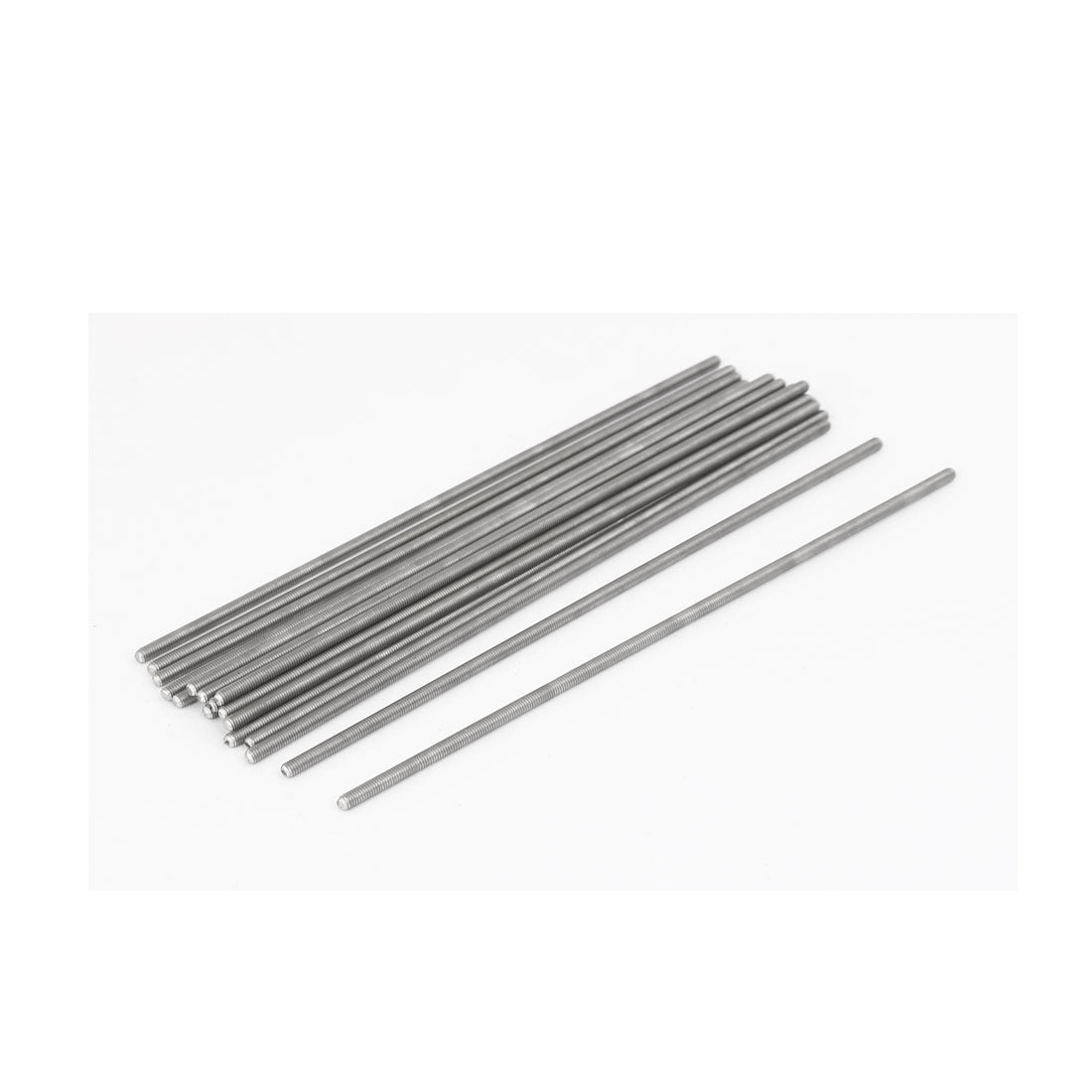 Uxcell 20pcs M3 x 150mm 0.5mm Pitch 304 Stainless Steel Fully Threaded ...