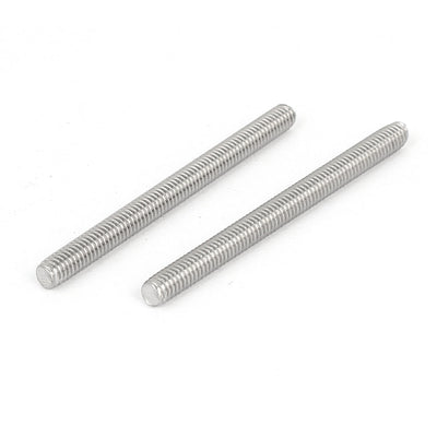 Uxcell M4 x 50mm 304 Stainless Steel Fully Threaded Rod Bar Studs ...