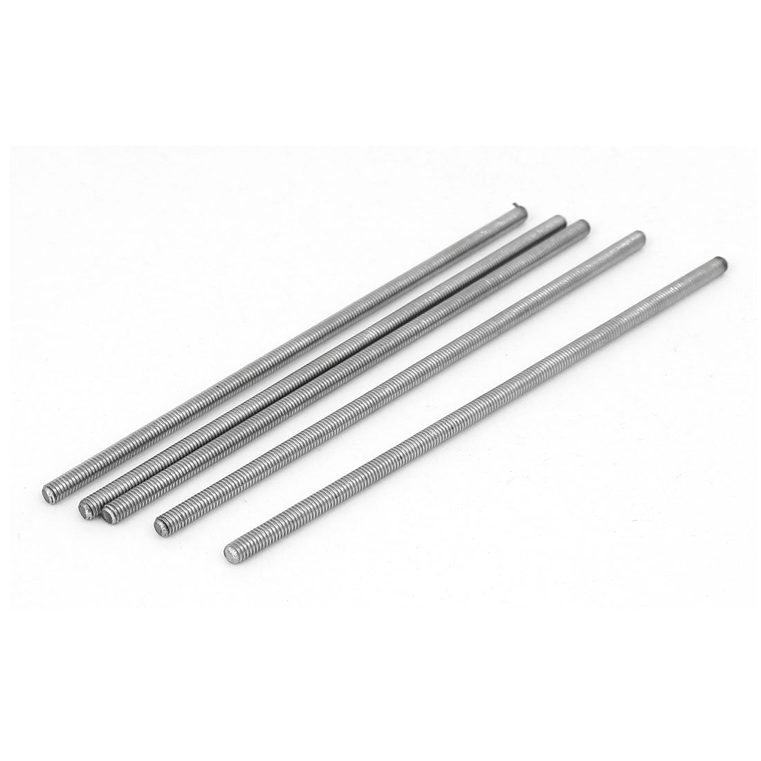 Uxcell M4 x 130mm 304 Stainless Steel Fully Threaded Rod Bar Studs ...