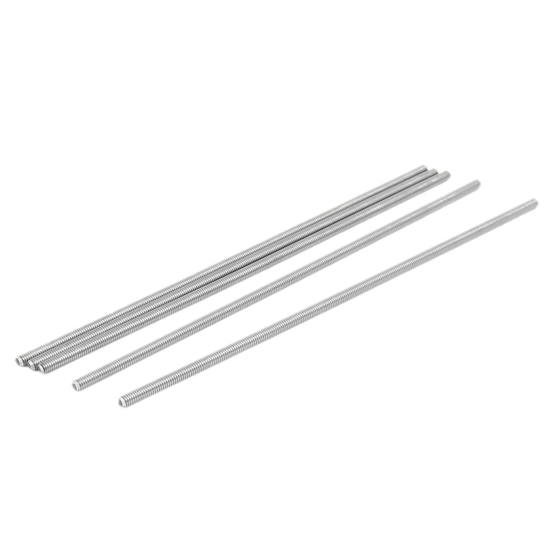 Uxcell M4 x 170mm 304 Stainless Steel Fully Threaded Rod Bar Studs ...