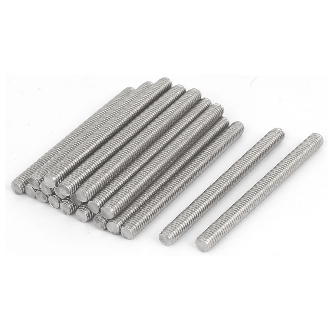 Uxcell M6 x 70mm 304 Stainless Steel Fully Threaded Rod Bar Studs ...
