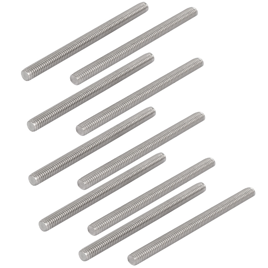 Uxcell M6 x 80mm 304 Stainless Steel Fully Threaded Rod Bar Studs ...
