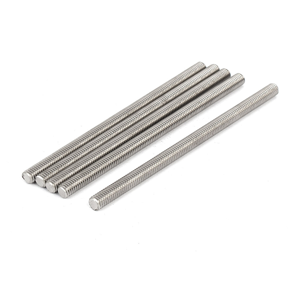 Uxcell M6 x 110mm 304 Stainless Steel Fully Threaded Rod Bar Studs ...