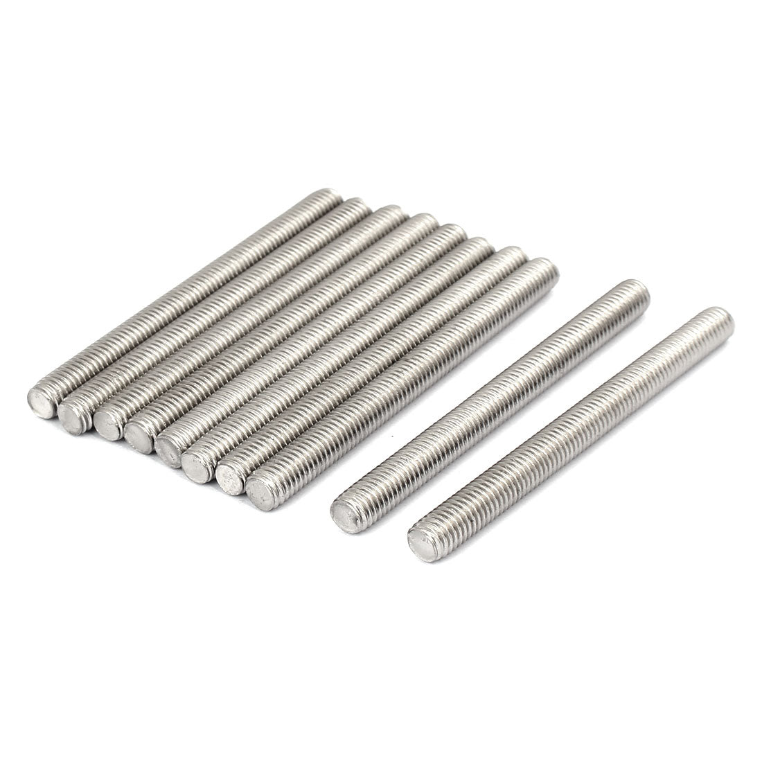 Uxcell M8 x 90mm 304 Stainless Steel Fully Threaded Rods Fasteners ...