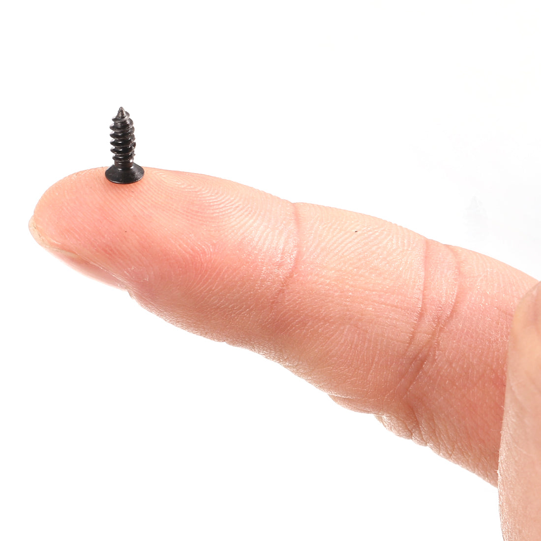 Uxcell M2.5 x 8mm Flat Head Phillips Self Tapping Screws Fasteners Black 100pcs | Harfington