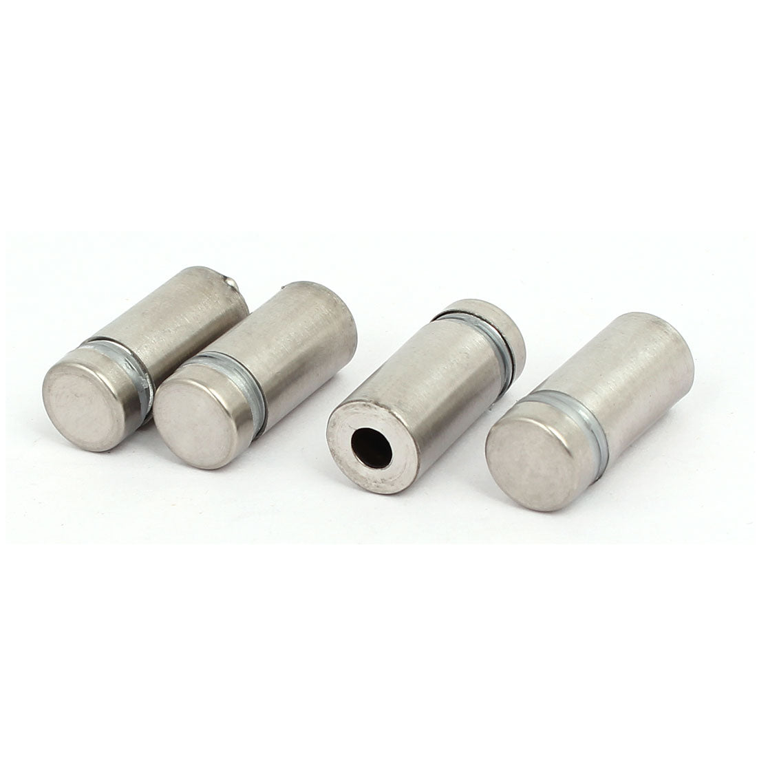 Uxcell 12mmx25mm Stainless Steel Glass Table Spacers Standoff Fixing ...
