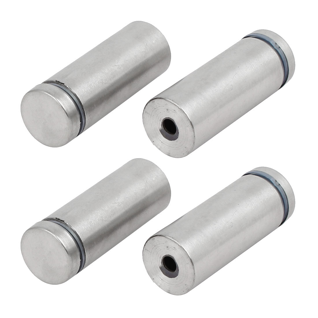 Uxcell 50mmx19mm Stainless Steel Glass Table Spacers Standoff Fixing ...