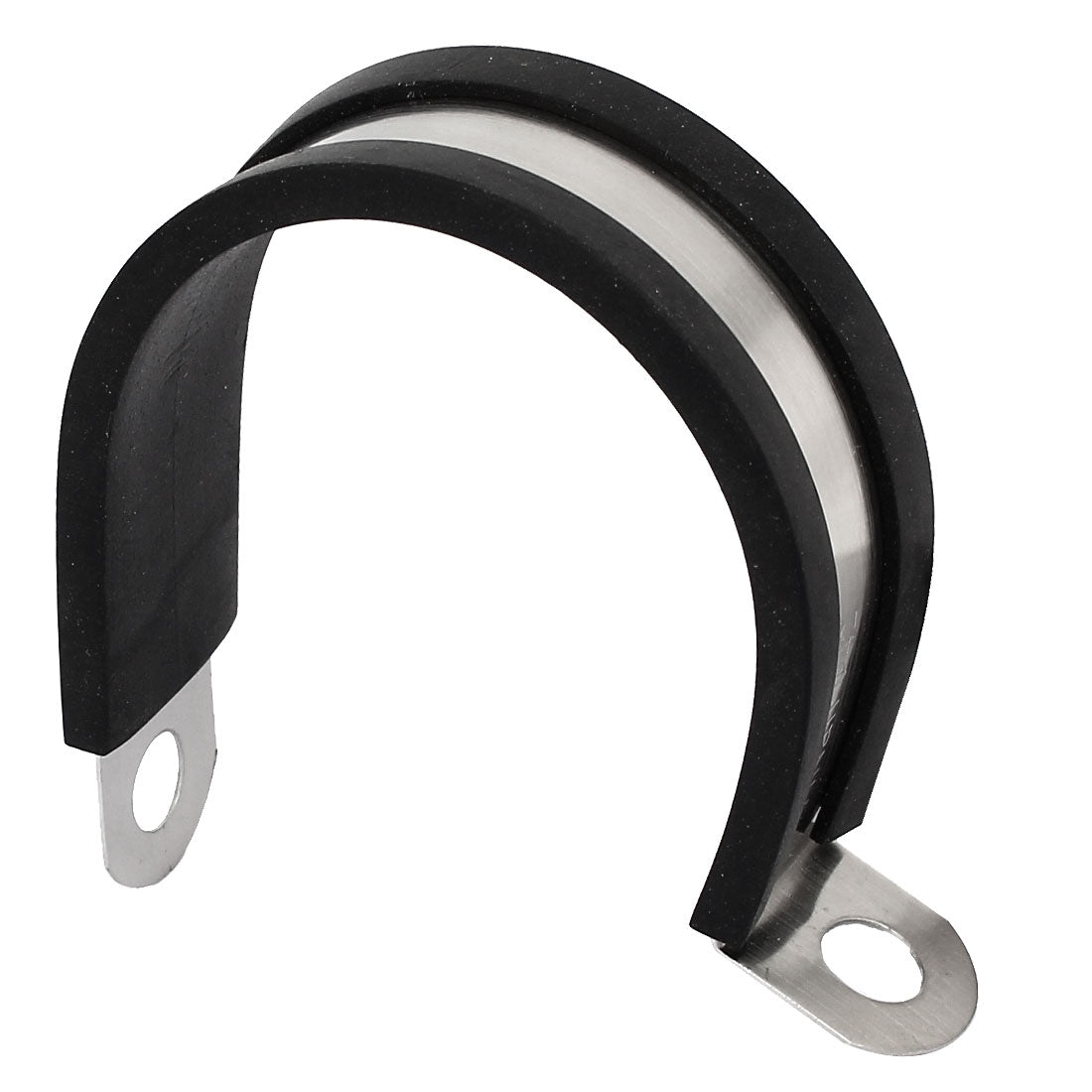 Uxcell 42mm Dia EPDM Rubber Lined P Clip Water Pipe Tube Hose Clamp ...
