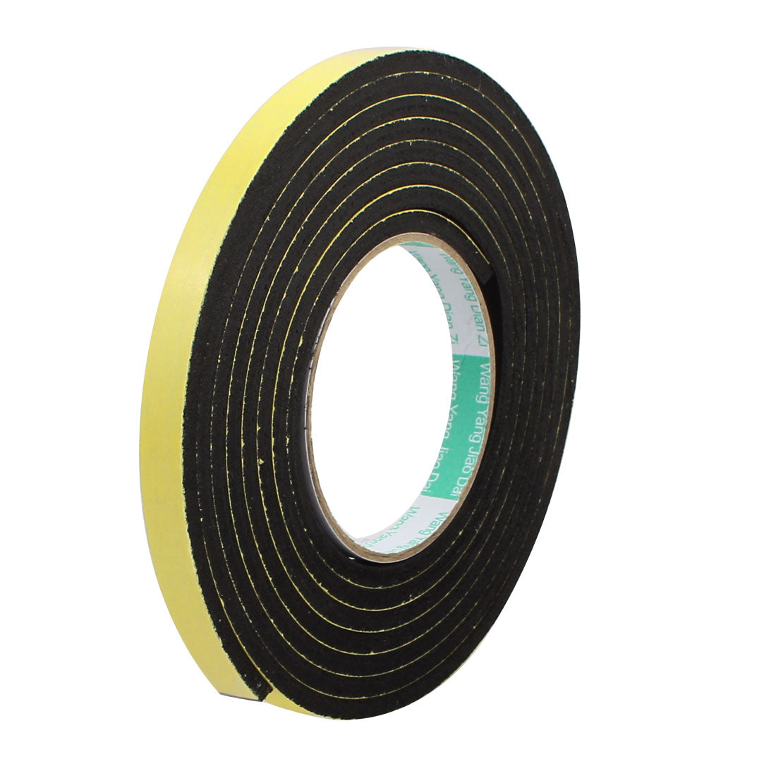Uxcell 3Meter 12mm x 5mm Single-side Adhesive Shockproof Sponge Foam ...