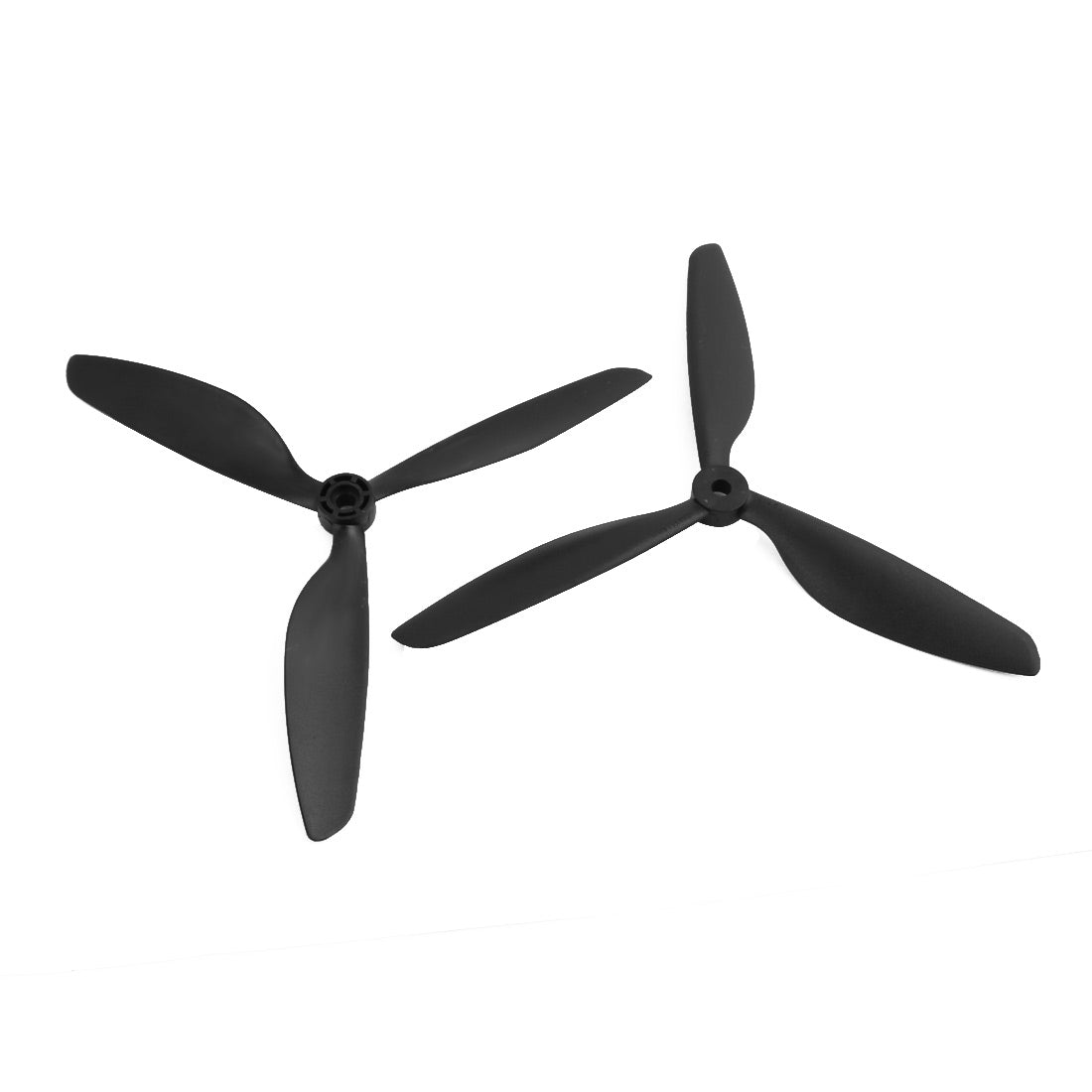 Uxcell Black 9045 3-Vanes CW CCW Prop Propeller for 6mm Shaft Dia RC ...