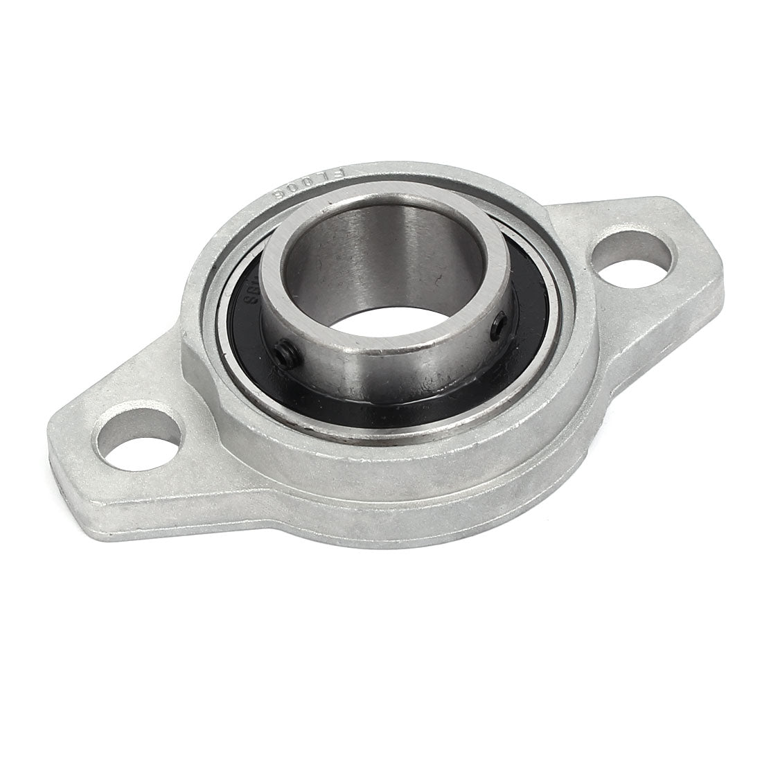 Uxcell FL006 30mm Bore Zinc Alloy 2-Bolt Self-aligning Flange Mounted ...