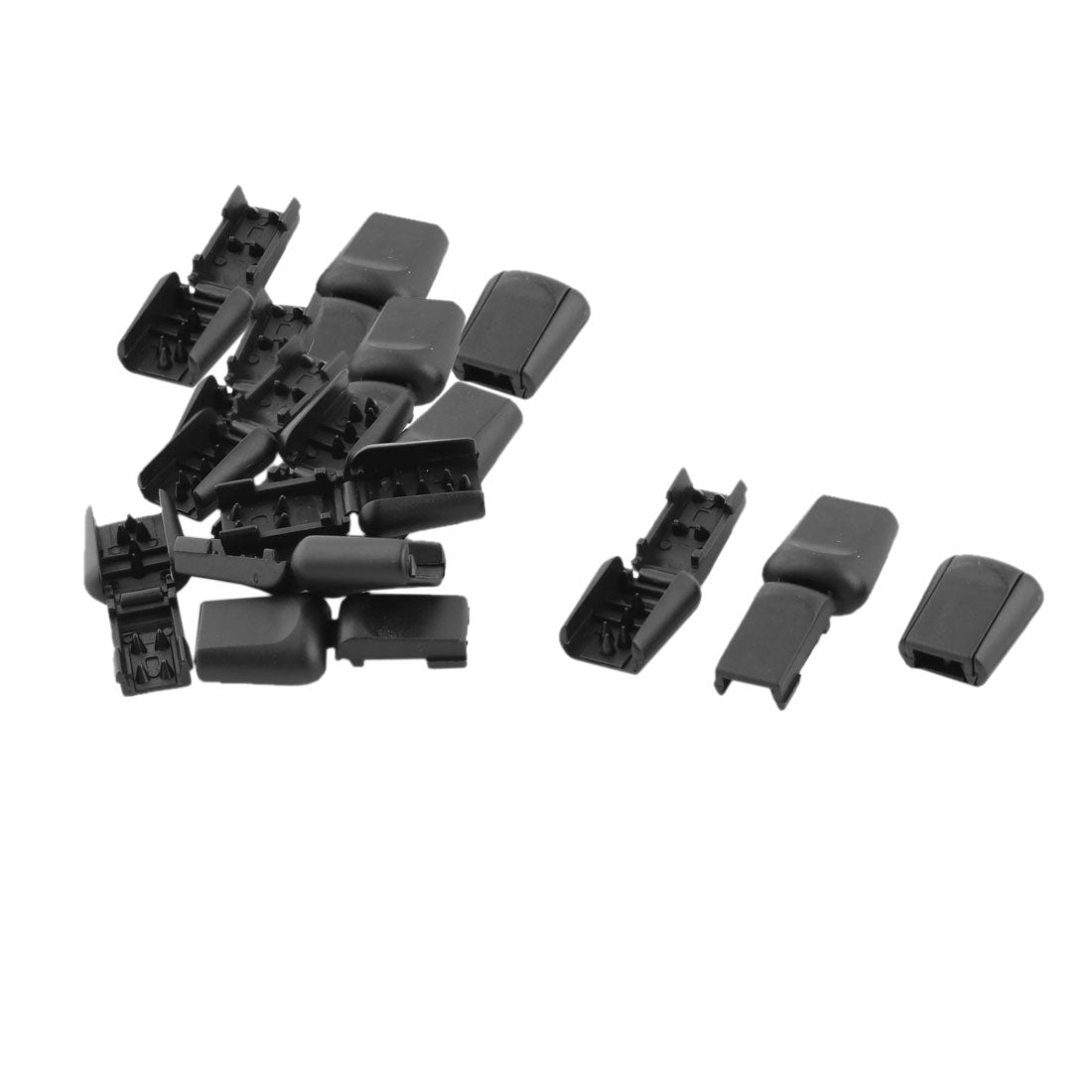 Uxcell Plastic Sliding Rope String Drawstring Stopper Fastener Cord ...