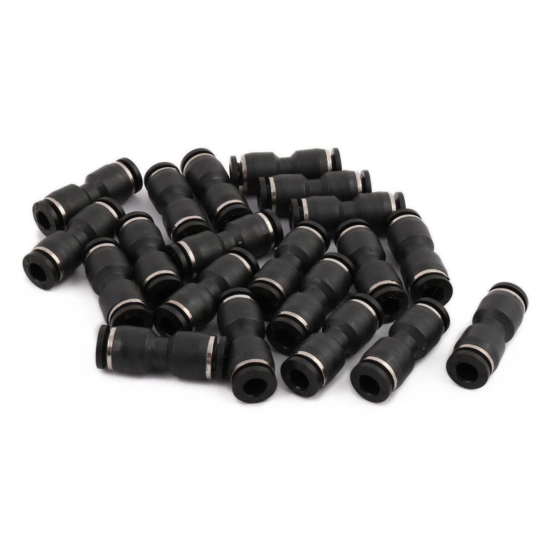 Uxcell 20Pcs Straight Push in Pneumatic Air Quick Fittings Connector ...