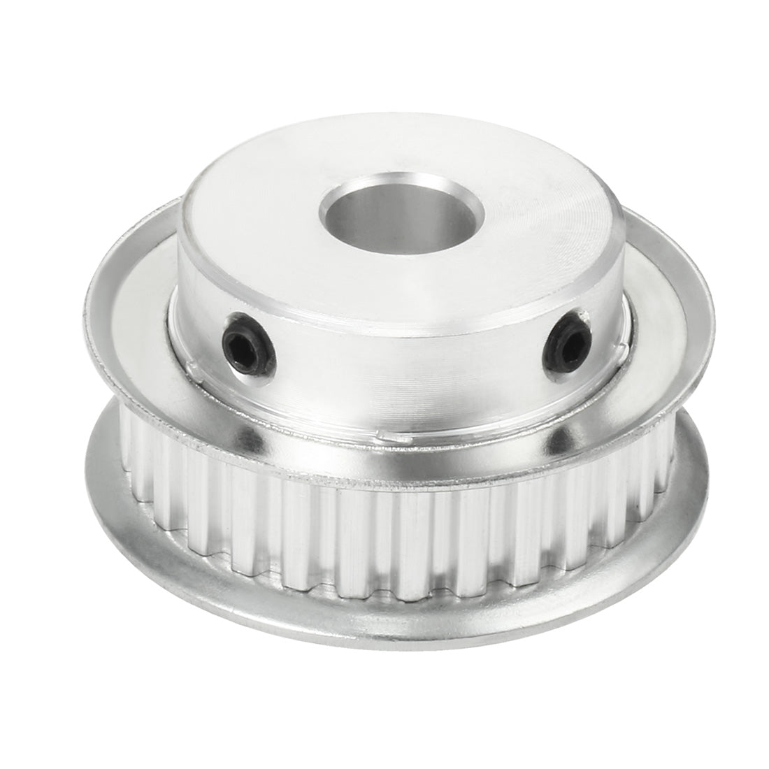 Uxcell Aluminum 30 Teeth 12.7mm Bore 5.08mm Timing Belt Pulley for 10mm ...
