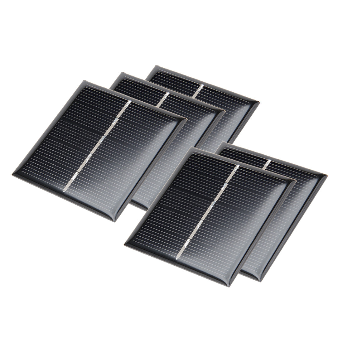 Uxcell 5Pcs 2.5V 120mA Poly Mini Solar Cell Panel Module DIY for Light ...