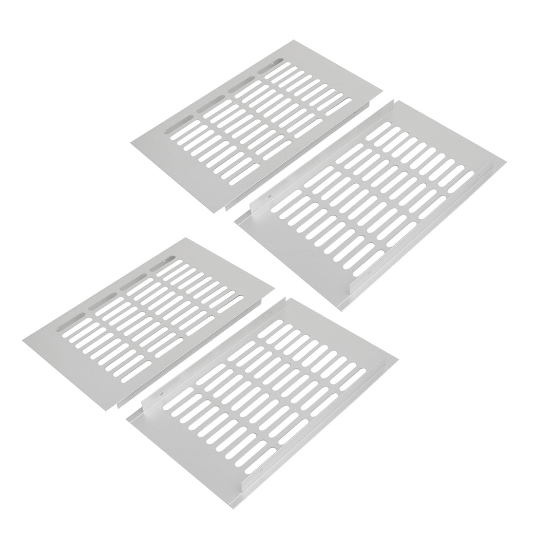 Uxcell 150mm x 250mm Aluminum Alloy Wardrobe Cupboard Ventilation Air ...