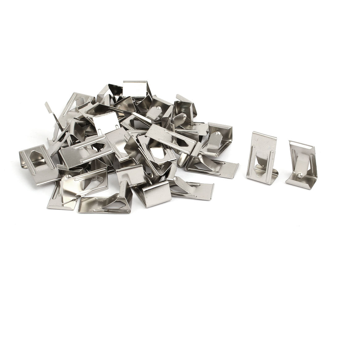 Uxcell 26mmx14mm Picture Photo Frame Metal Spring Turn Clip Hanger ...