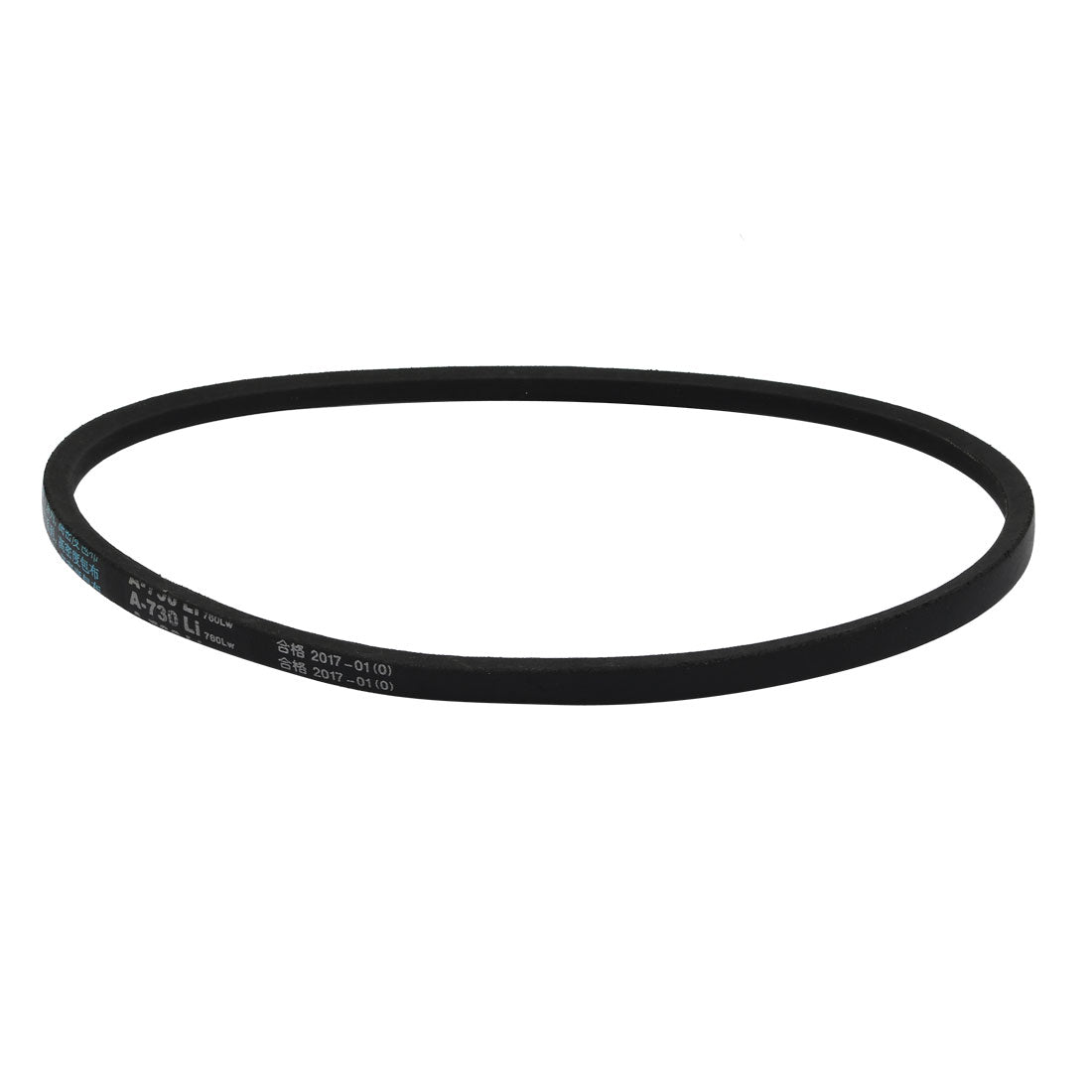 Uxcell A730 Rubber Transmission Drive Belt V-Belt 8mm Thick 730mm Inner ...